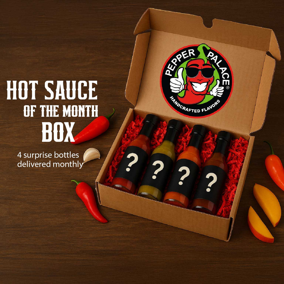 Hot Sauce of the Month Box — Pepper Palace