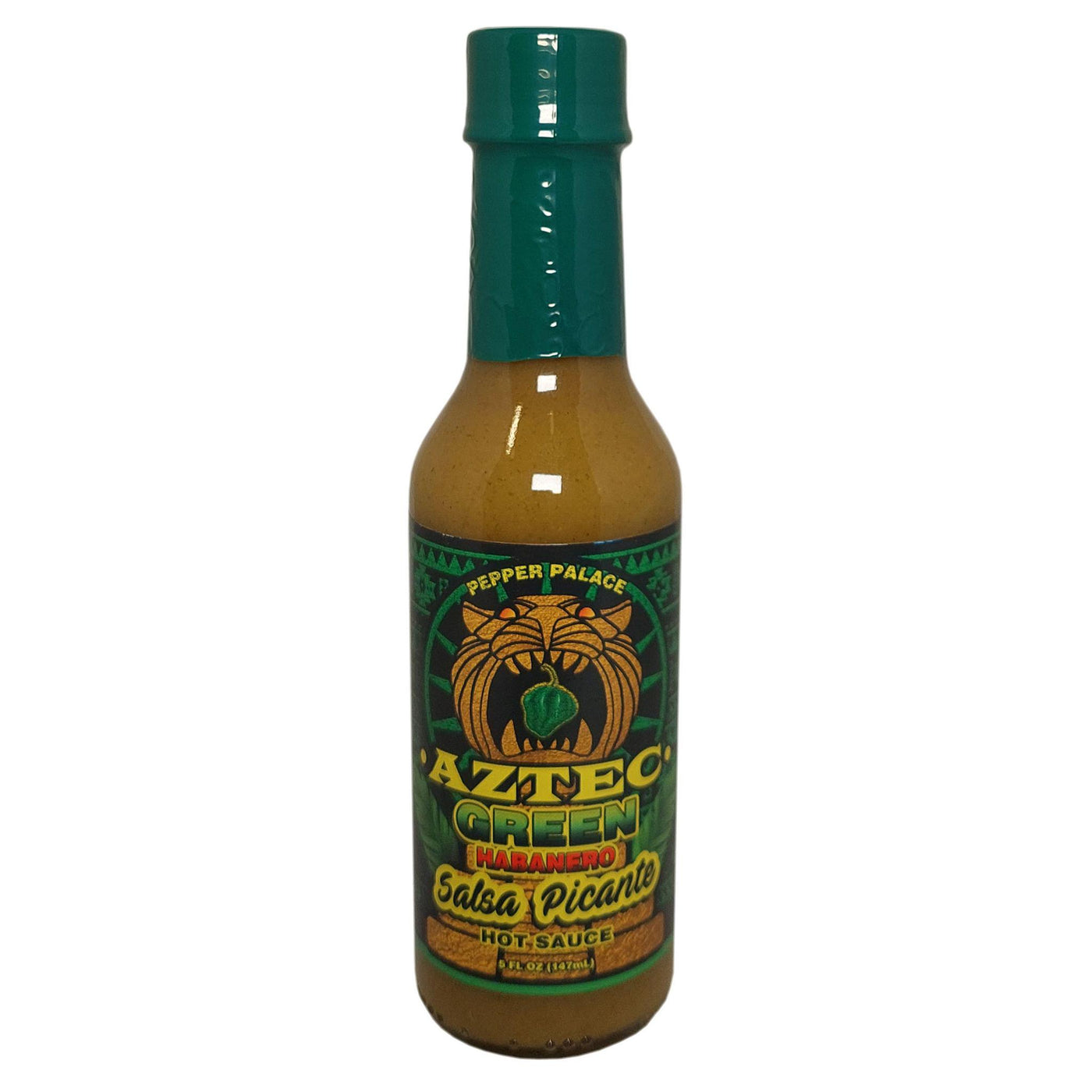 Mexican Green Hot Sauce | Aztec Green Habanero Salsa Picante — Pepper ...